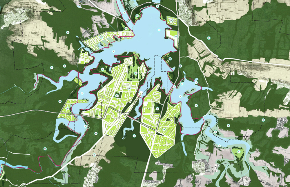 Xinyang Master Plan / WORD + SWA Group | ArchDaily