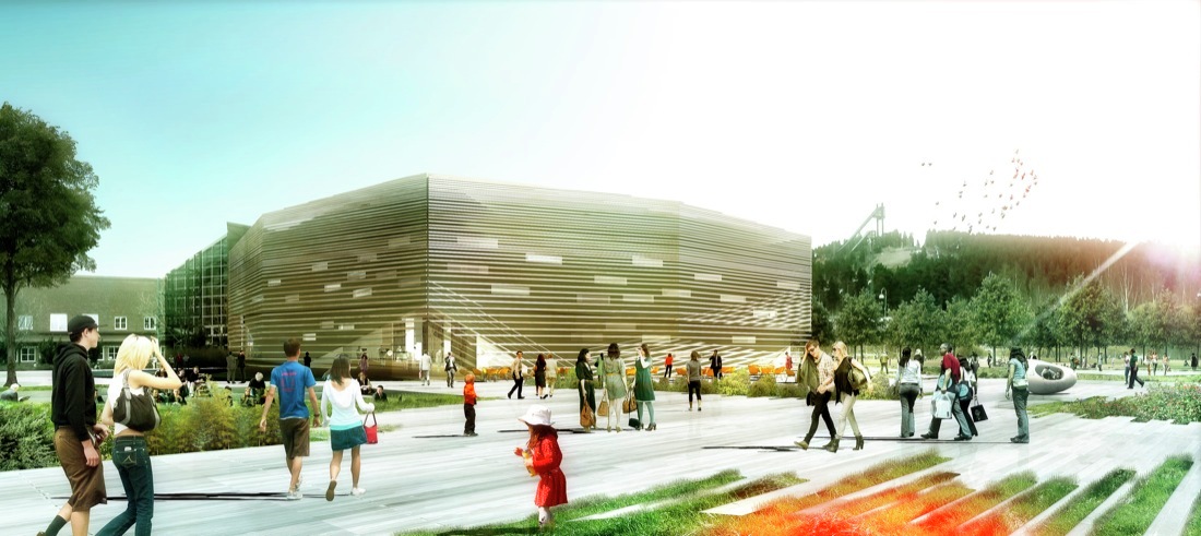 ADEPT wins Dalarna Library competition | ArchDaily