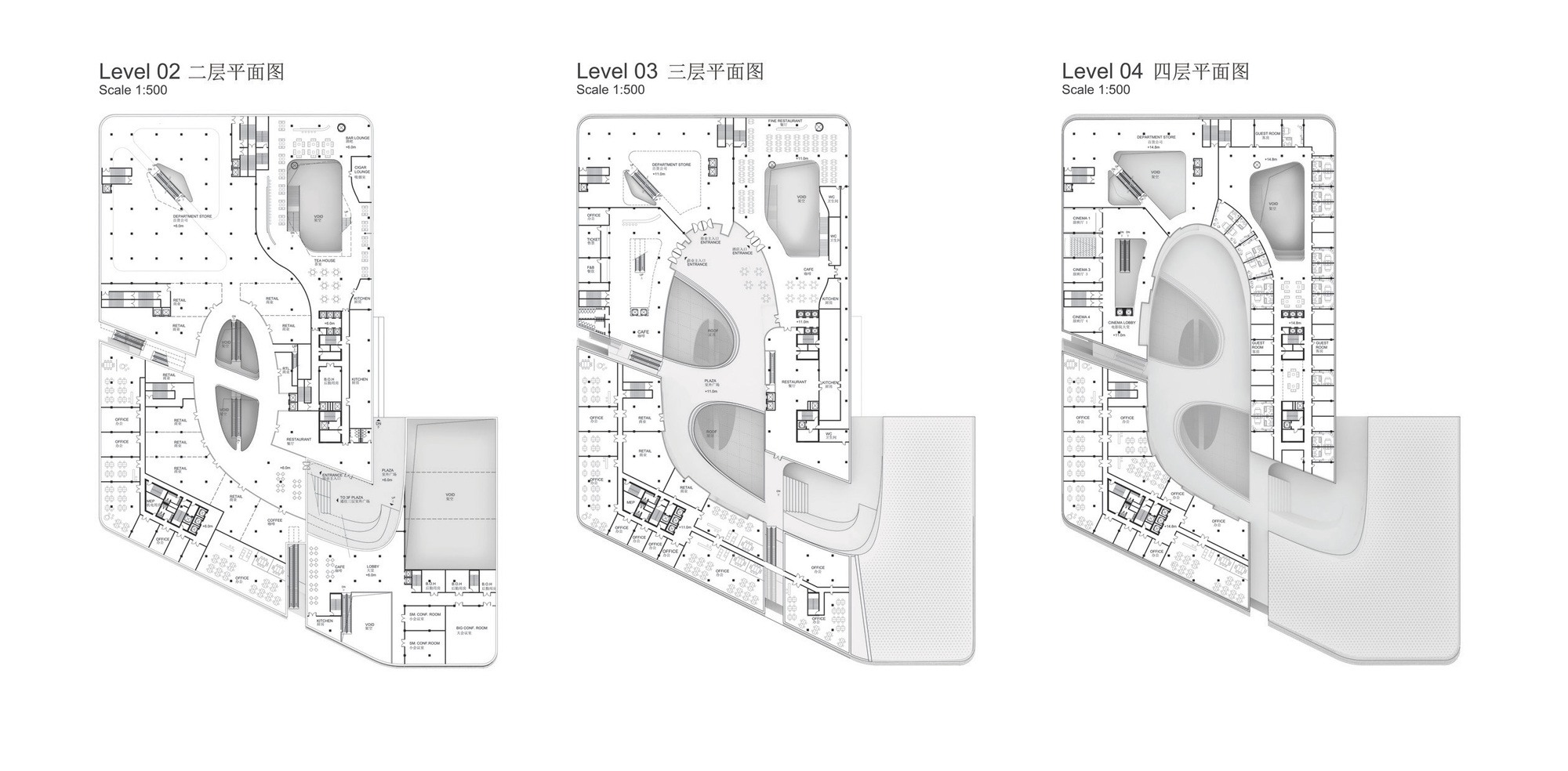 Gallery of South West Hotel Competition proposal / Henn Architects - 2