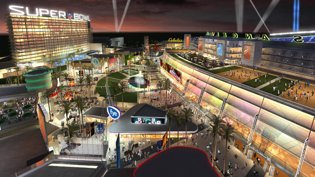 Gallery of Los Angeles NFL Stadium / Aedas Sport - 8