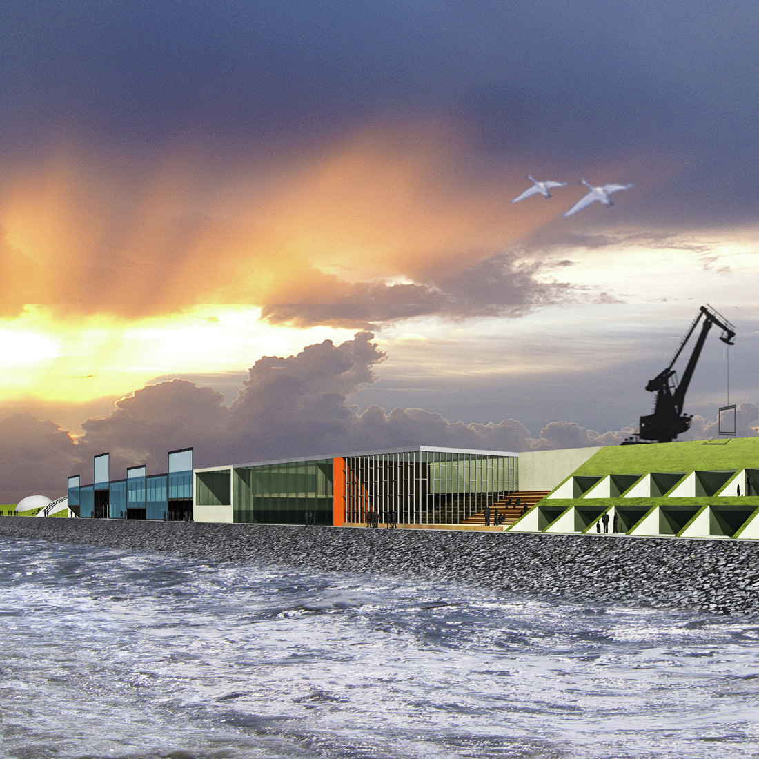 Gallery of KOW wins competition for the World Sustainability Centre - 2