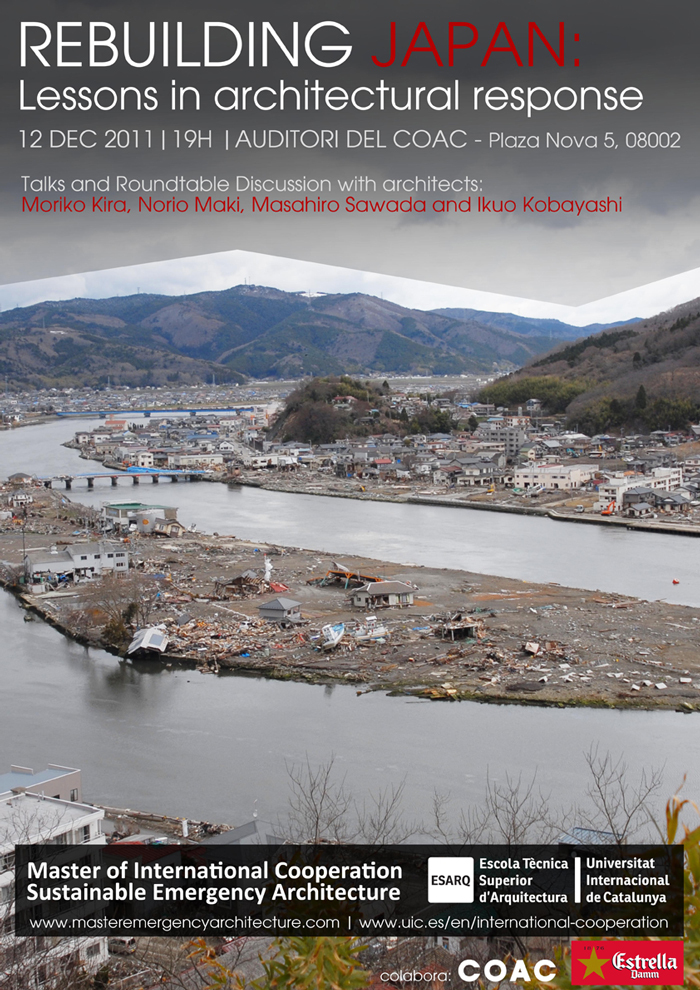 Rebuilding Japan: Lessons in Architectural Response Conference | ArchDaily