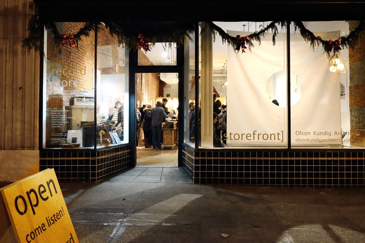 Gallery of Record Store Installation at [storefront] / Olson Kundig ...