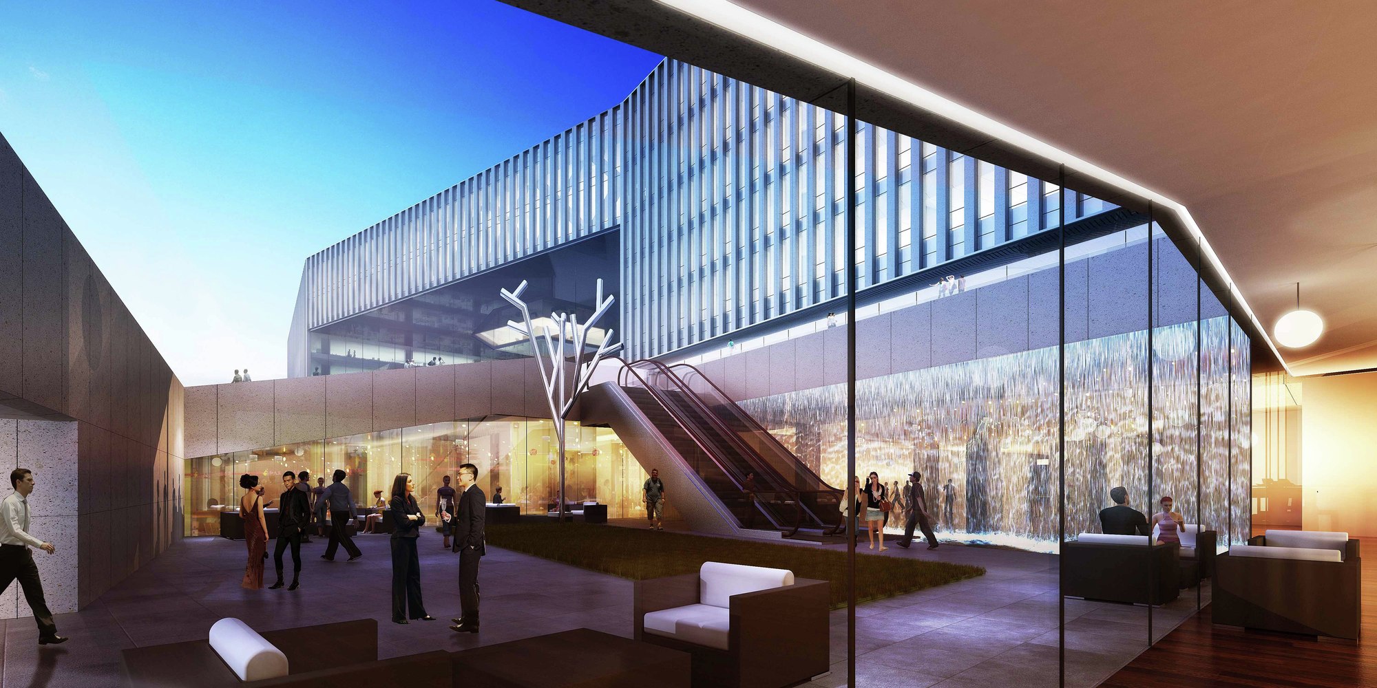 The Urban Crossing / Aedas | ArchDaily