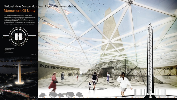 Gallery of Washington Monument Grounds Competition Finalists - 7