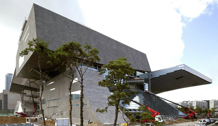 Busan Cinema Center Nearing Completion | ArchDaily