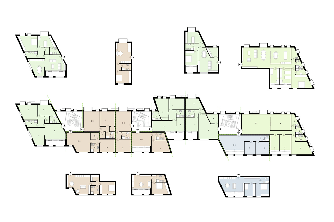 Gallery of Sustainable Residential Complex / Morfearch - 4