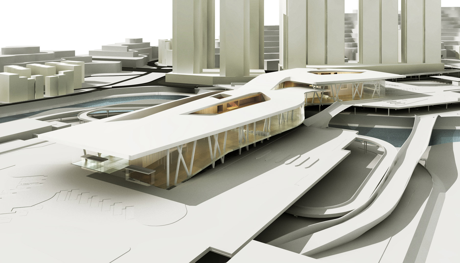 Gallery of Passenger Terminal Building Proposal / IN&EDIT Architecture - 7