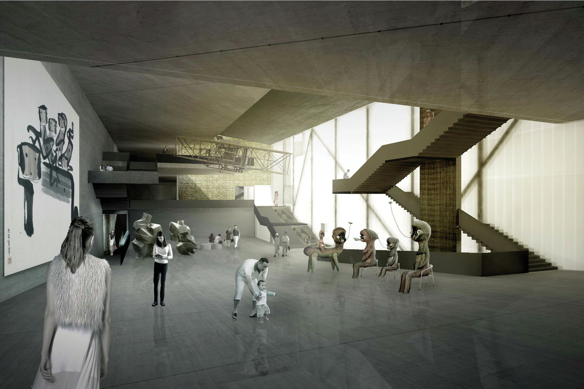 Gallery of New Taipei City Art Museum Proposal / STUDIO_KICK - 6