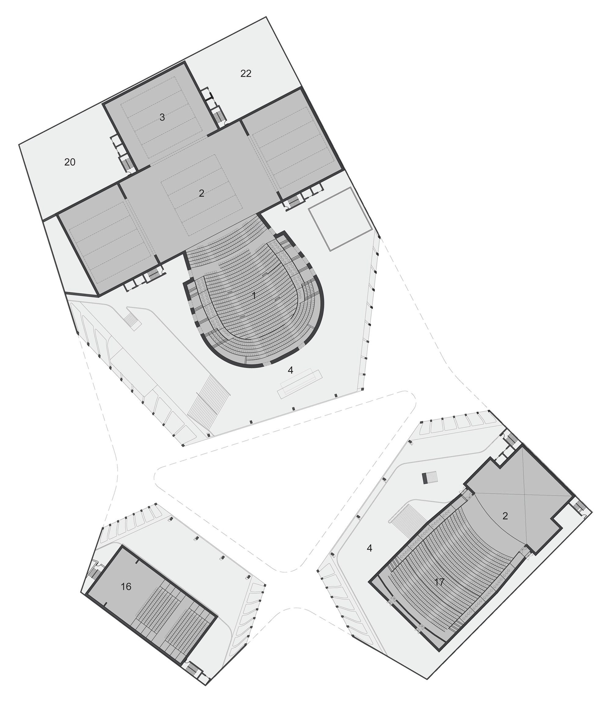 Busan Opera House Proposal / Pelletier de Fontenay | ArchDaily