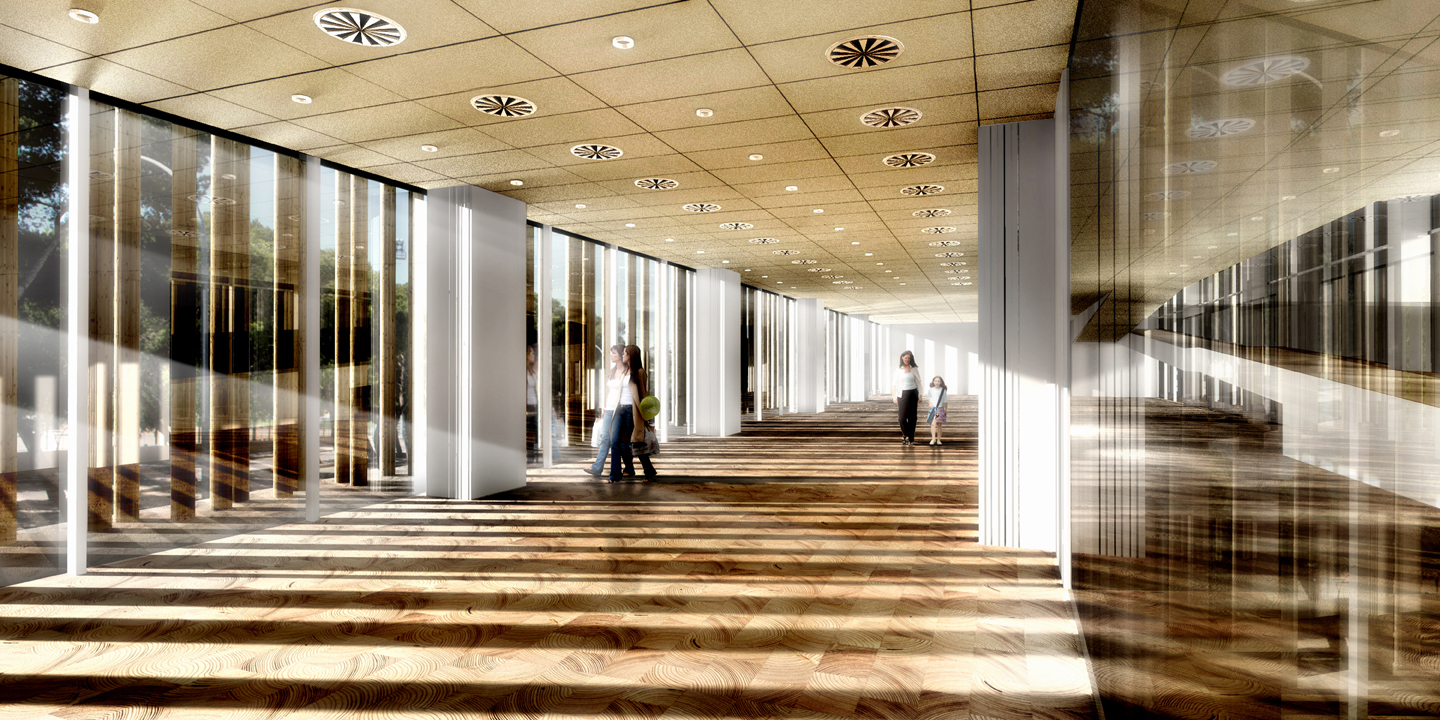 Gallery of Multifunctional Center and Development of the Natural ...