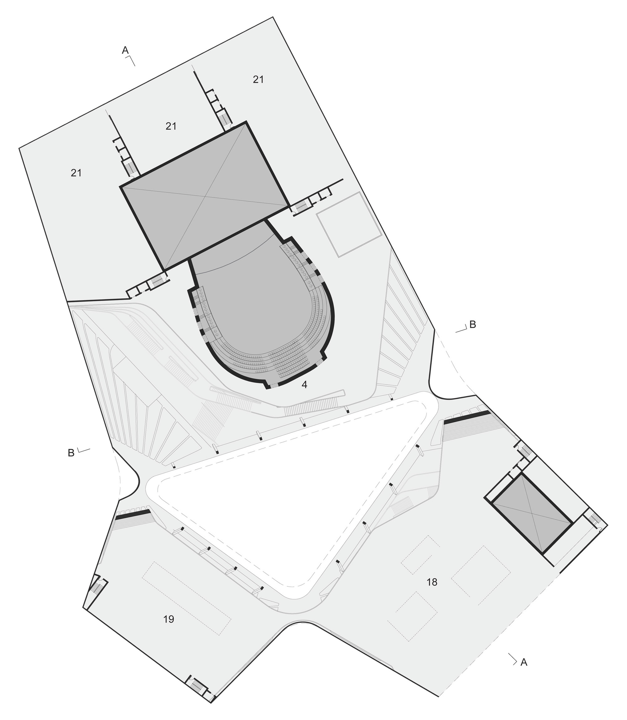 Gallery of Busan Opera House Proposal / Pelletier de Fontenay - 13