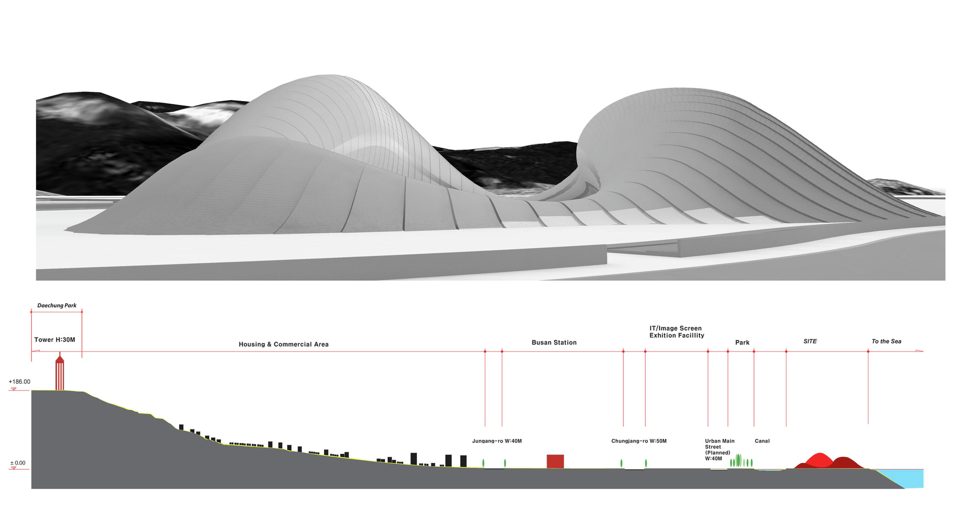Gallery of Busan Opera House Competition Entry / WAHAG Studio - 10