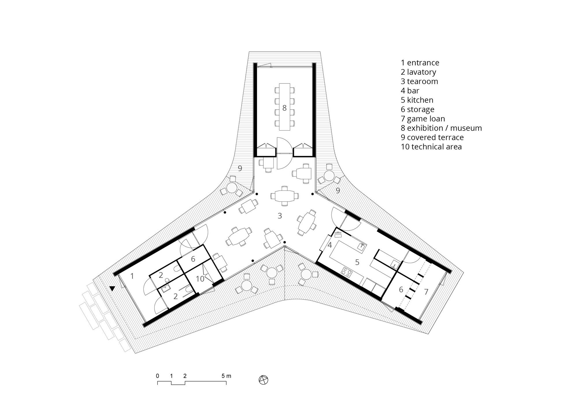 Gallery of Tea House 'Tuin van Noord' / GAAGA - 14