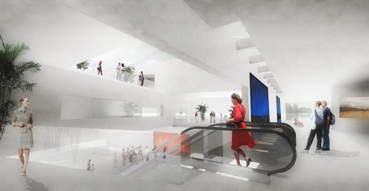 Gallery of Serlachius Museum Gösta Extension Competition Entry / DATA ...