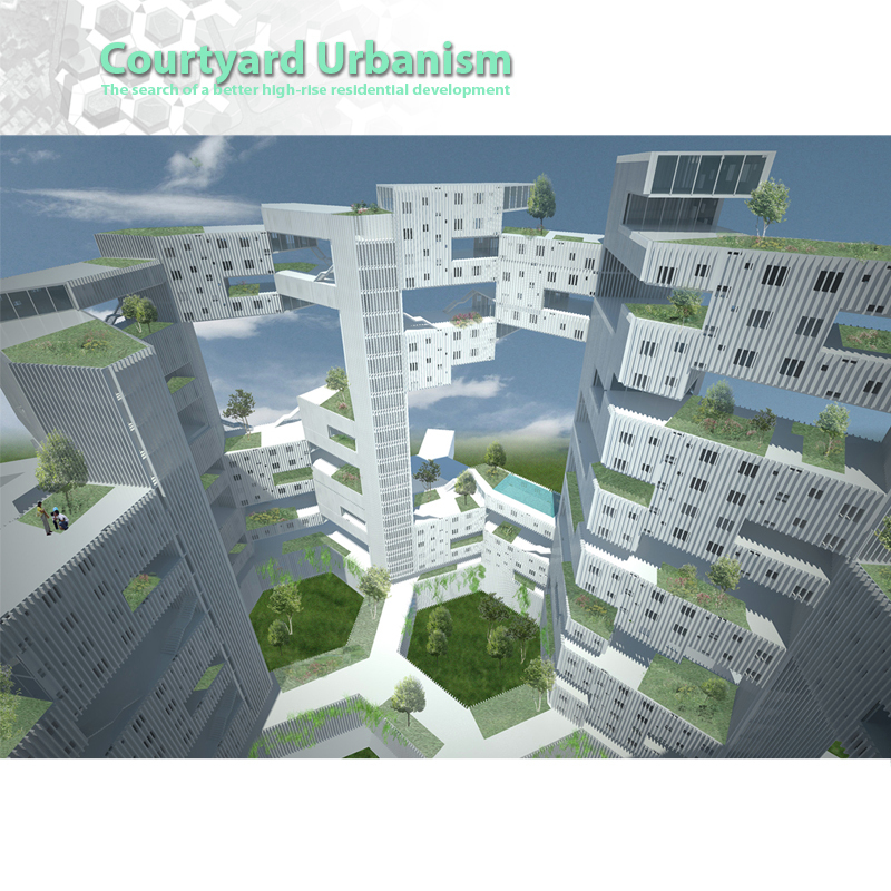 Gallery of Courtyard Urbanism / Adrian Yee Cheung Lo, Ray Jiaheng Zhang ...
