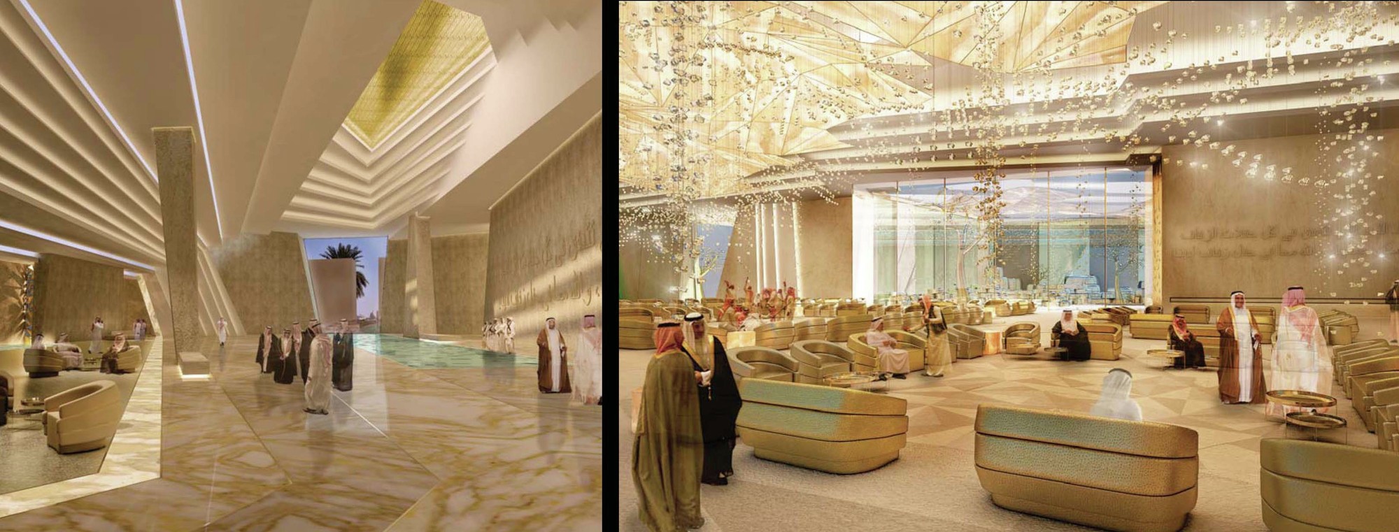 Gallery of Diplomatic Quarter Celebration Hall Proposal / Godwin Austen ...