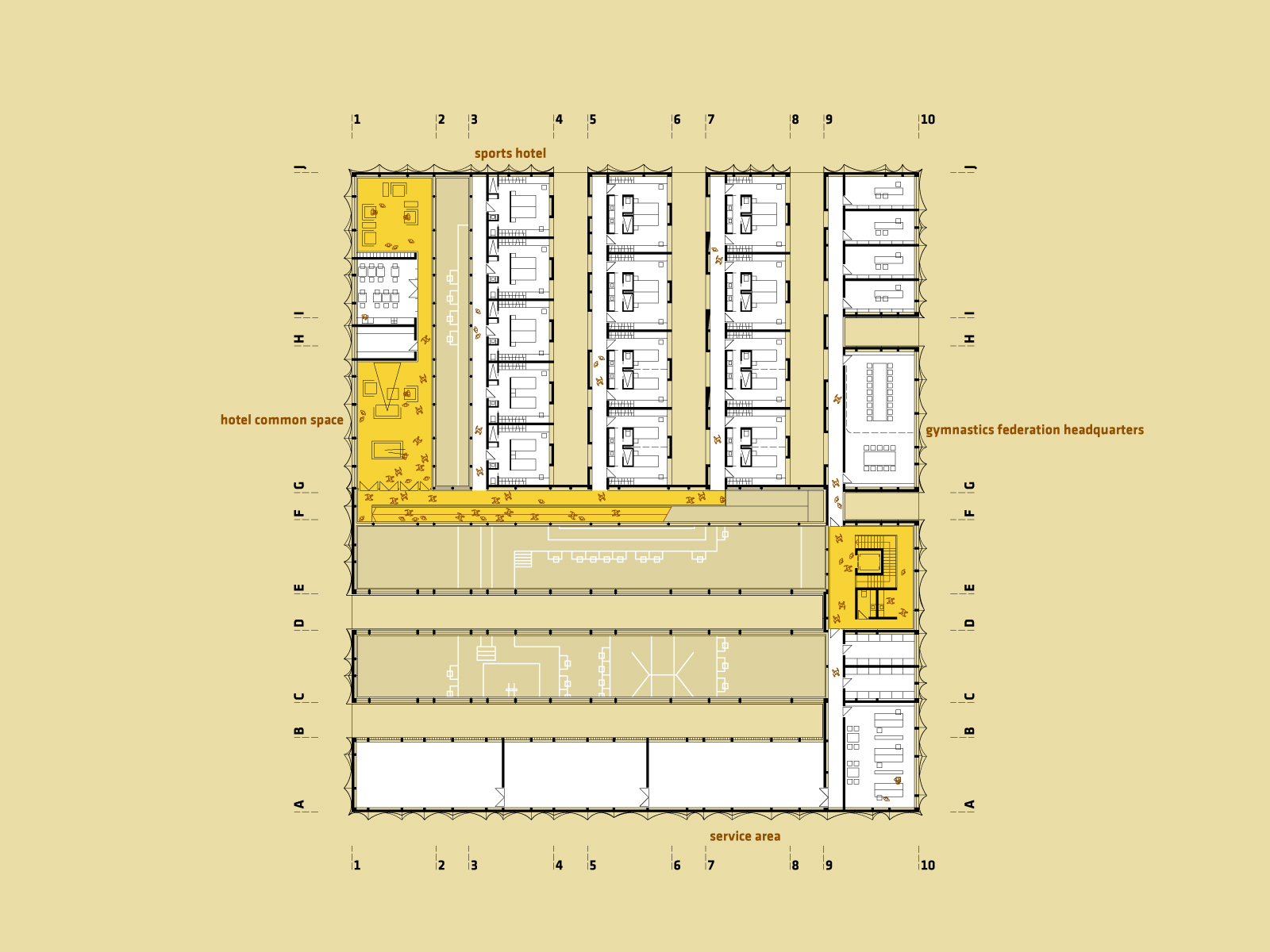 Gallery of Pegan Petkovšek National Gymnastics Centre / Enota - 13
