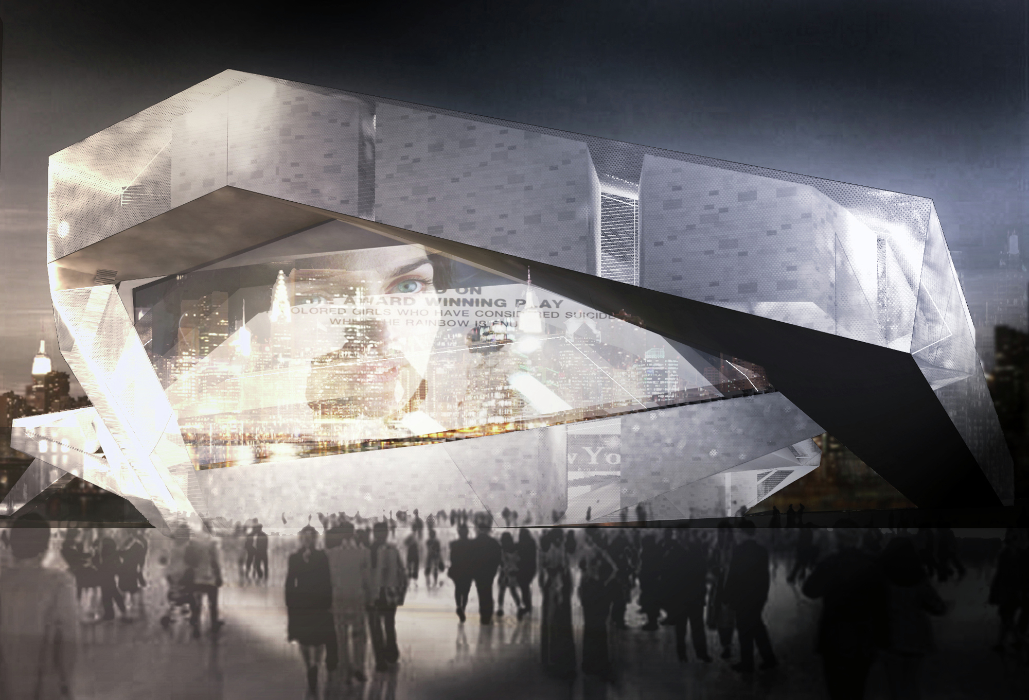 Gallery of Long Island Cinema Competition / Afsarmanesh Architects - 5