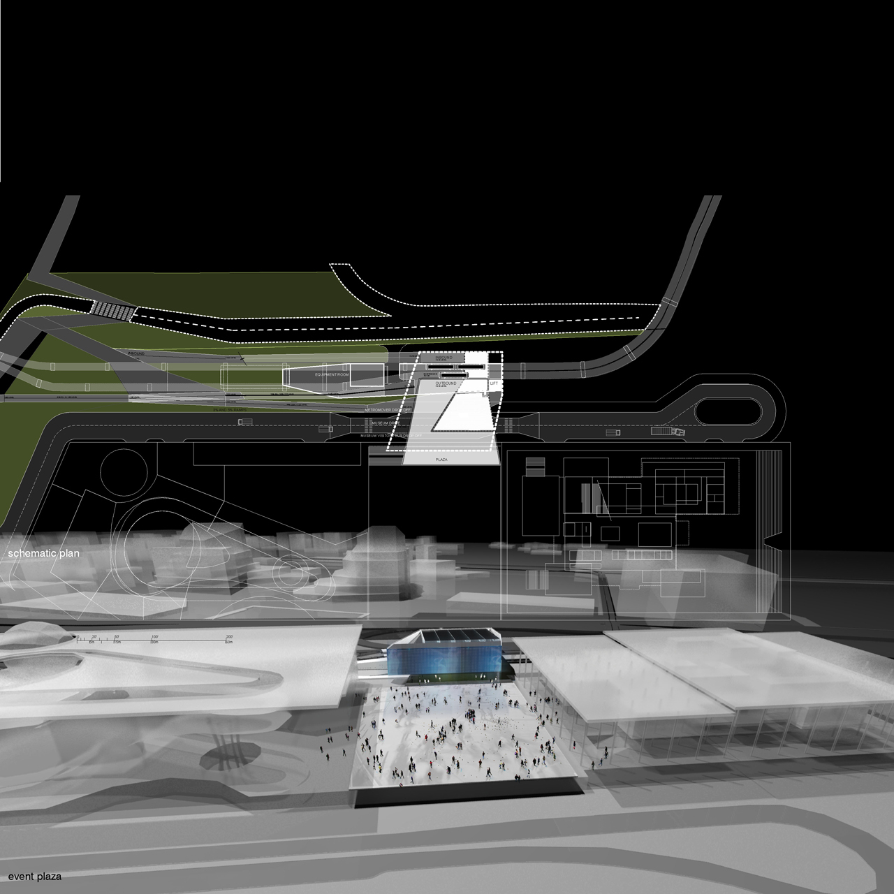 Miami Metromover Station Competition Proposal / Office-247 | ArchDaily