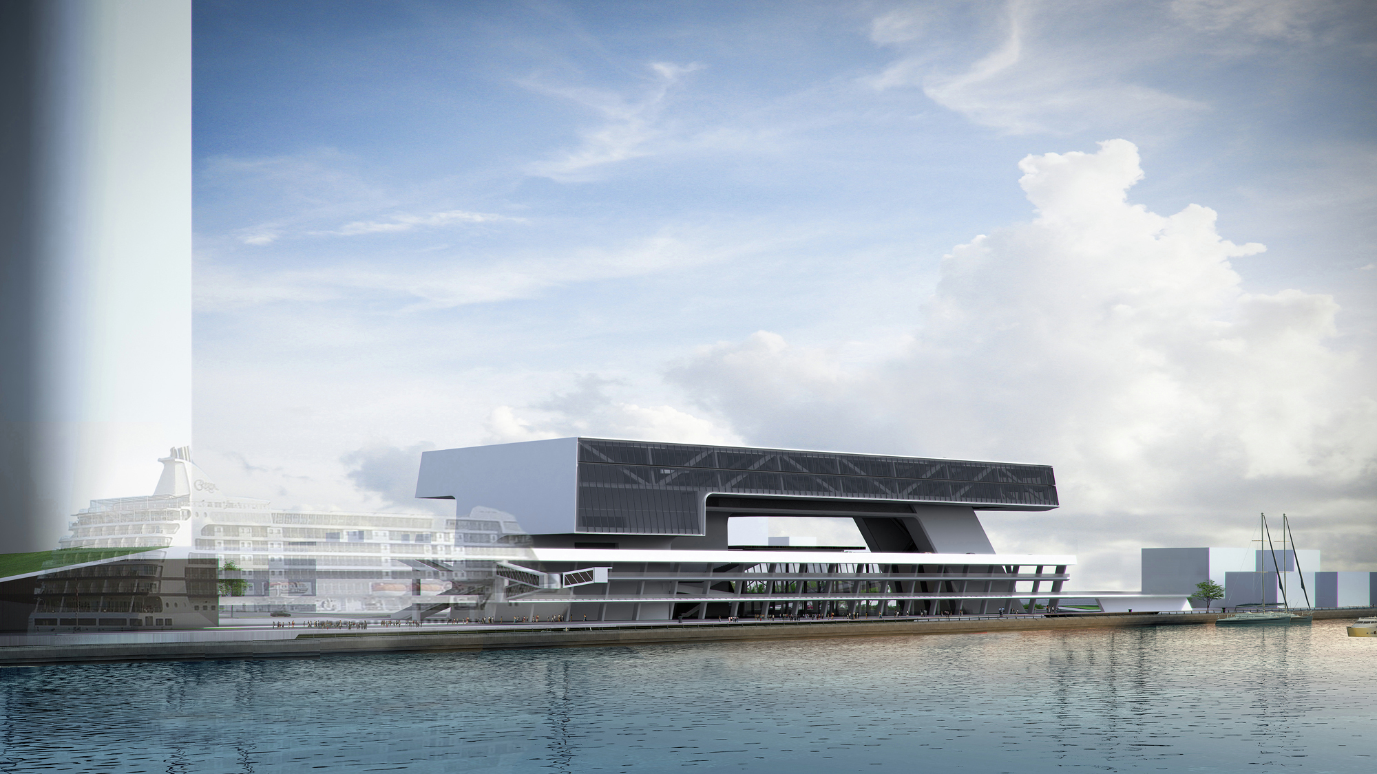 Gallery of Kaohsiung Port and Cruise Service Center Proposal / JET ...