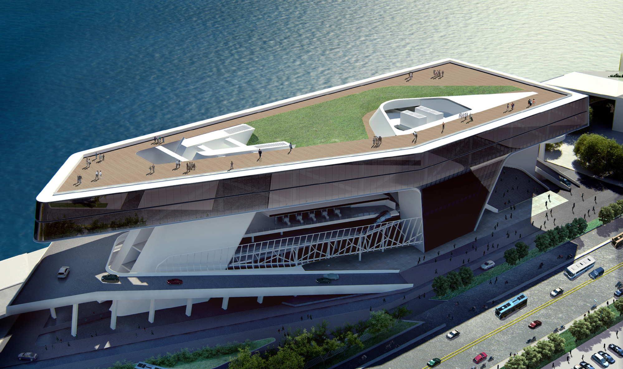Gallery of Kaohsiung Port and Cruise Service Center Proposal / JET ...