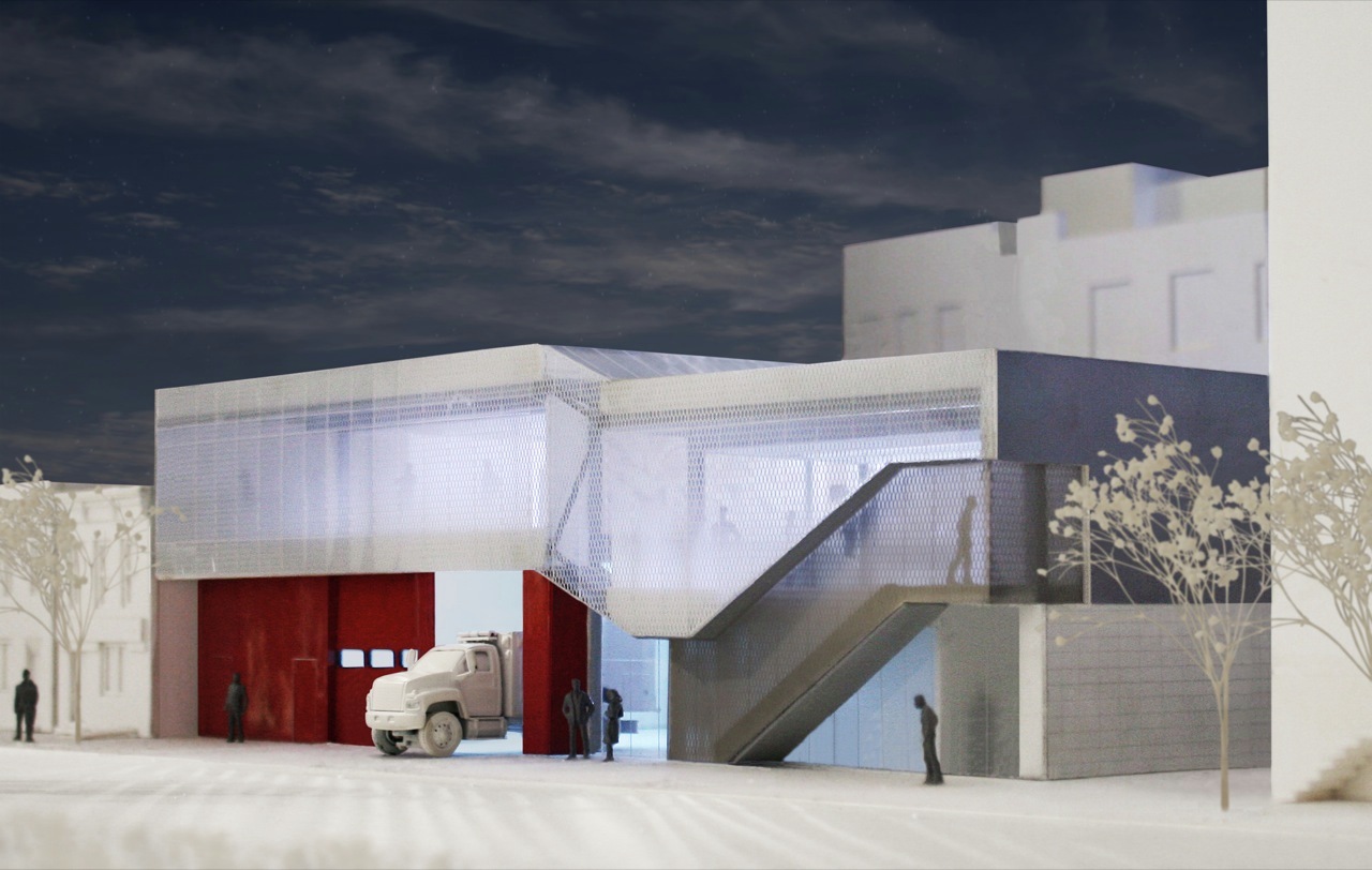 Gallery of In Progress: New Greenpoint EMS Station / Michielli ...