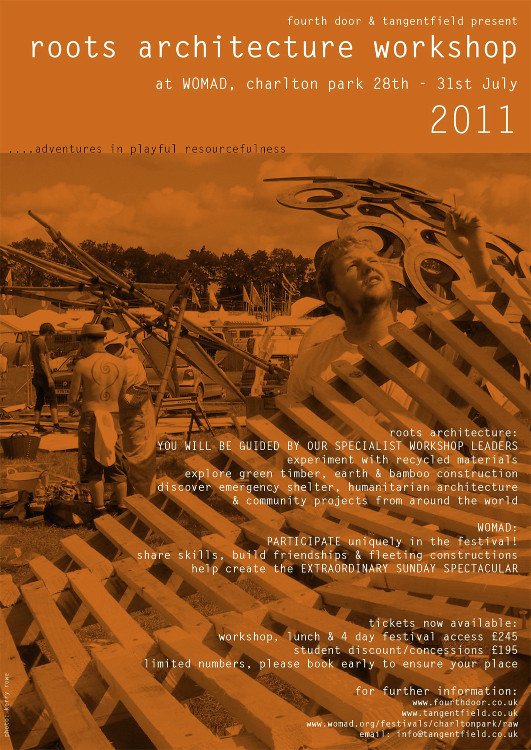 Roots Architecture Workshop WOMAD 2011 | ArchDaily