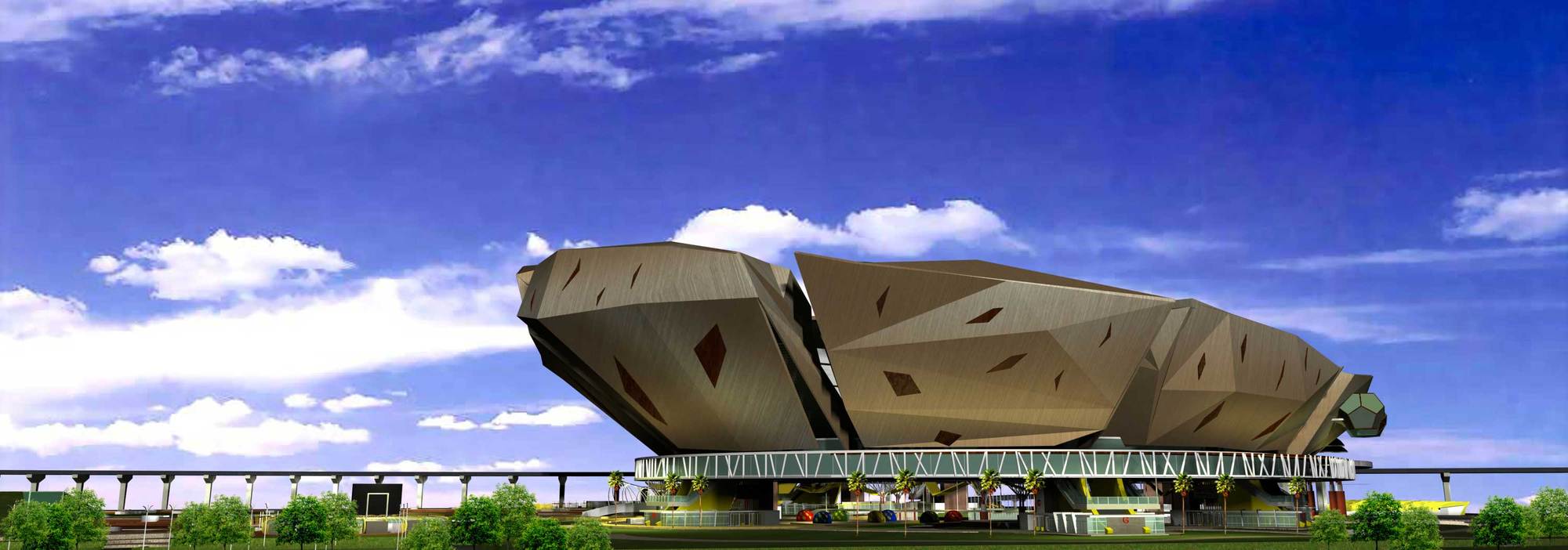 Gallery of BMW International Stadium Competition proposal / Atelier ...