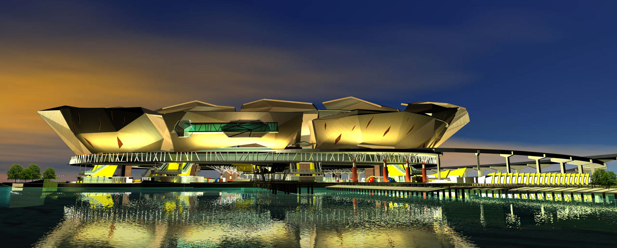 Gallery of BMW International Stadium Competition proposal / Atelier ...