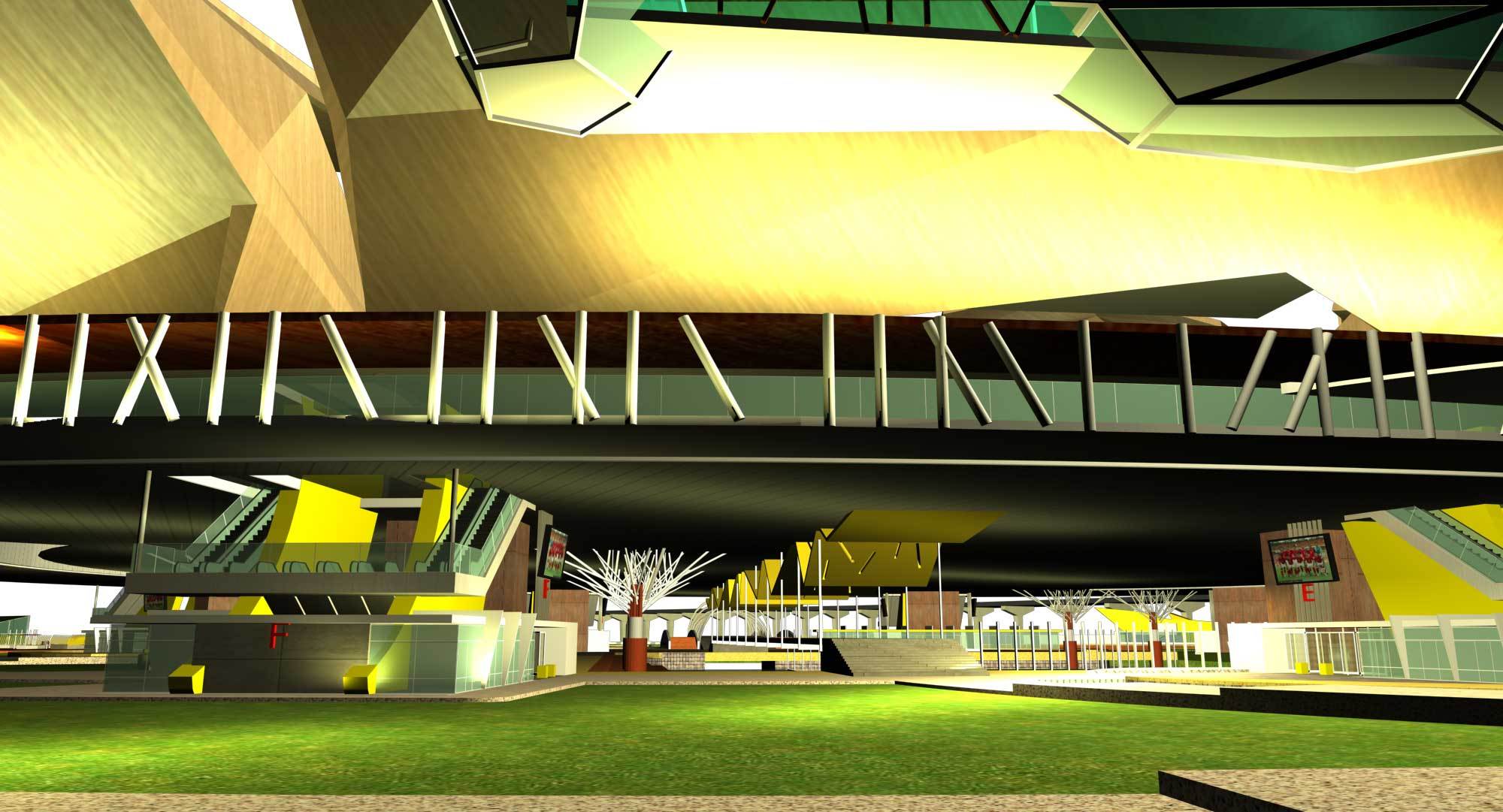 Gallery of BMW International Stadium Competition proposal / Atelier ...