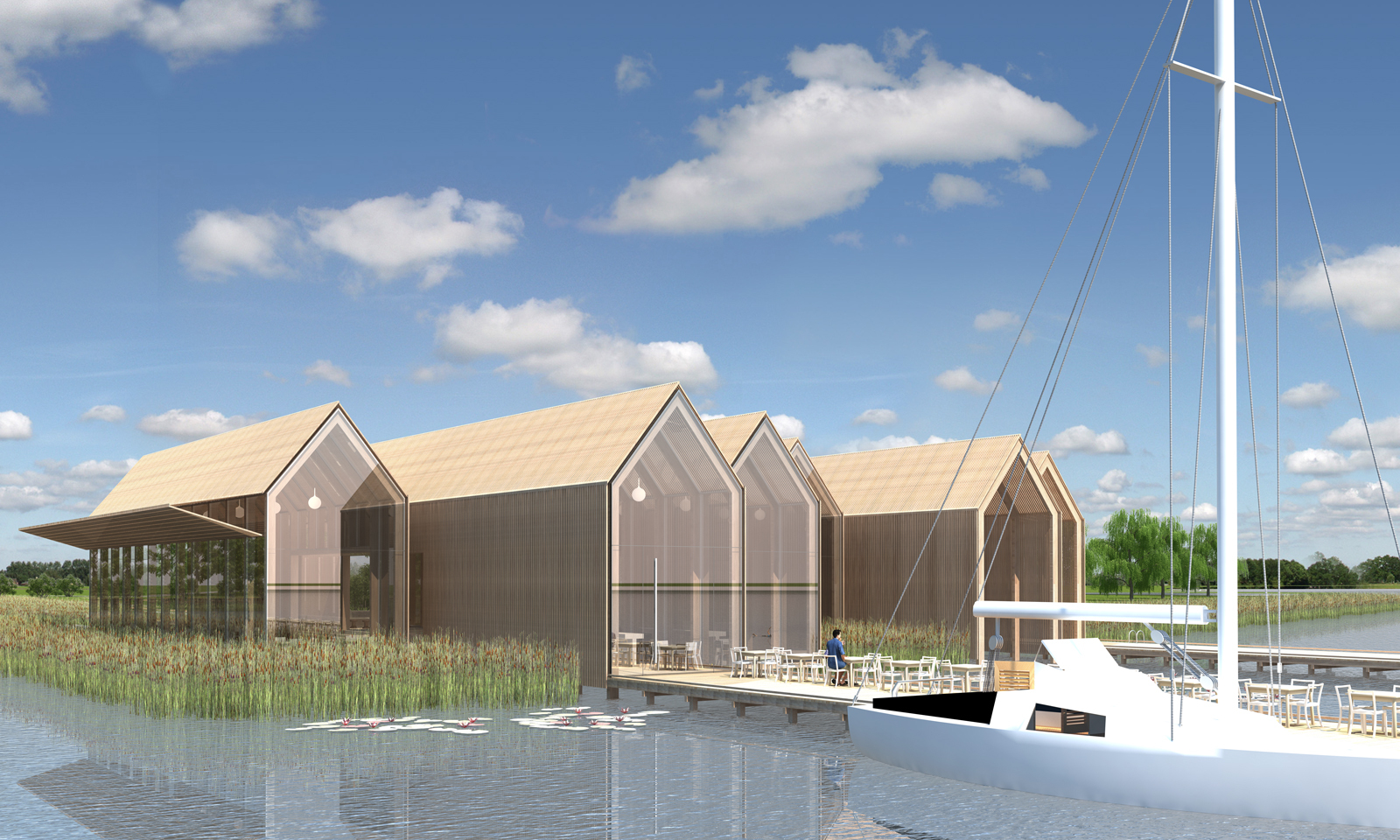 Gallery of Water Sport Pavilion / buijsenpennock architects - 9