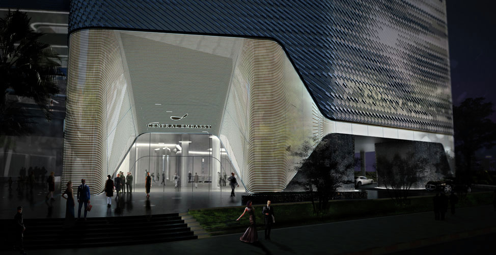 Gallery of Central Embassy / AL_A - 4