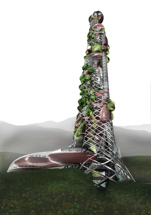 Tower of Droplets: Taiwan Conceptual Tower Competition Entry / CRAB ...