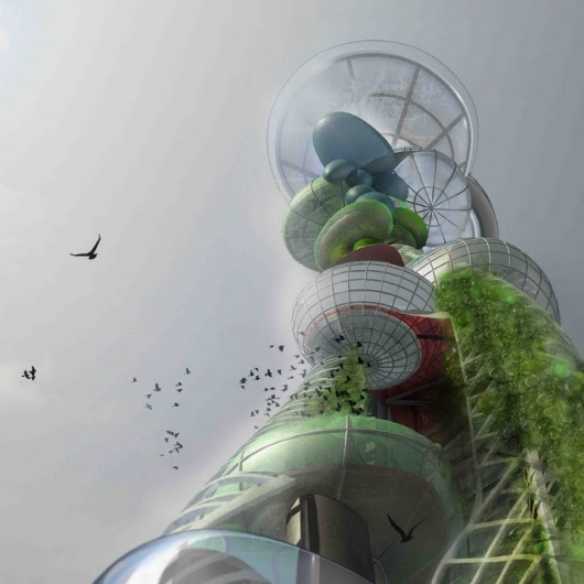 Gallery of Tower of Droplets: Taiwan Conceptual Tower Competition Entry ...