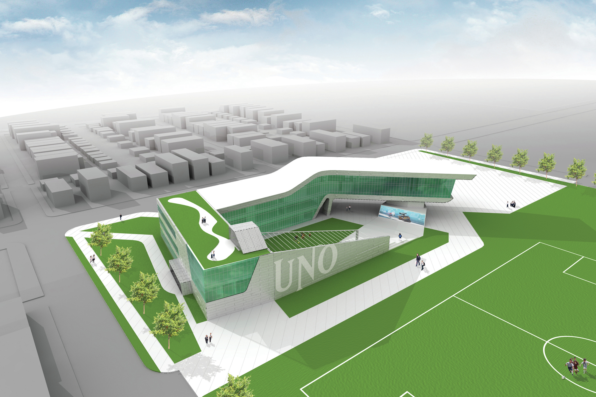 UNO Elementary School / JGMA (moreno architects) | ArchDaily