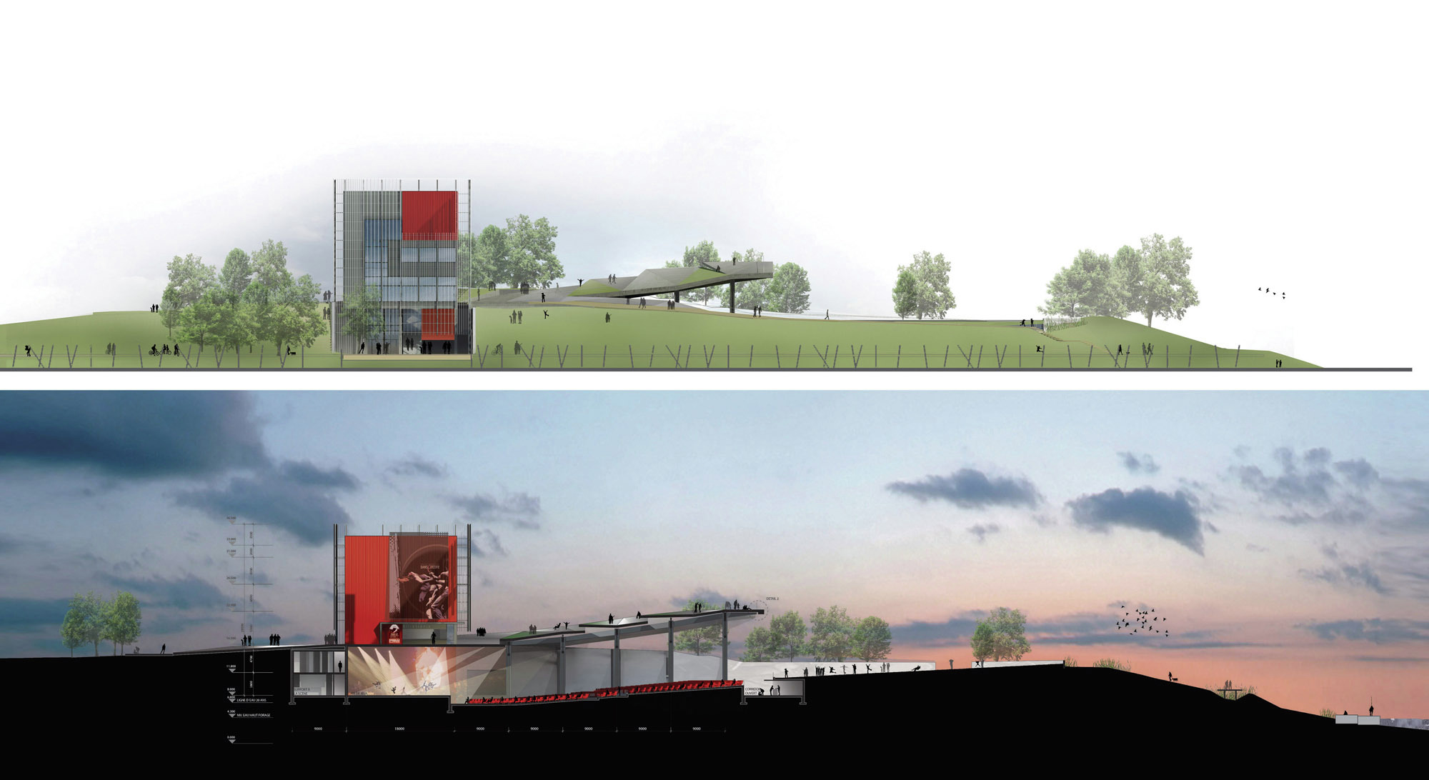 Gallery of Trois-Rivières Amphitheater Competition proposal / ARCHITEM - 16