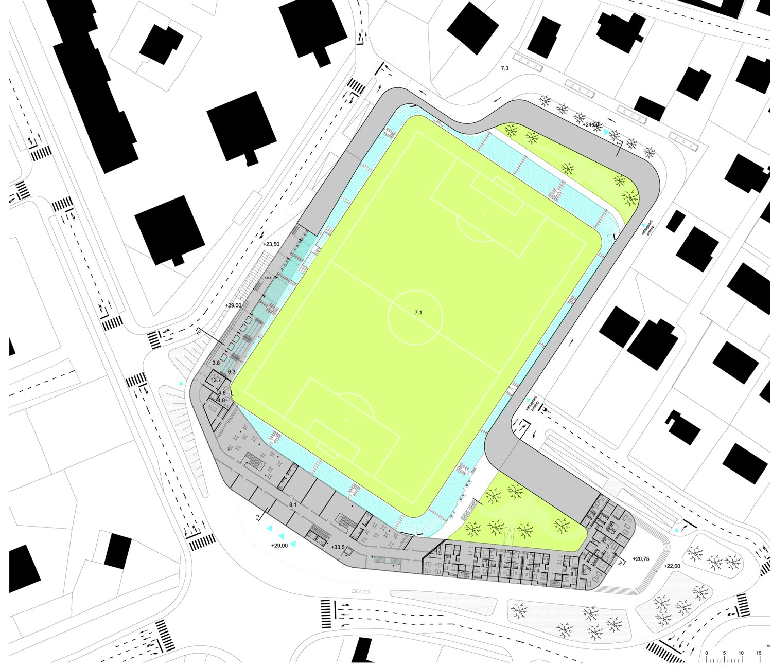 Gallery of City Soccer Stadium Lapad / NFO - 6