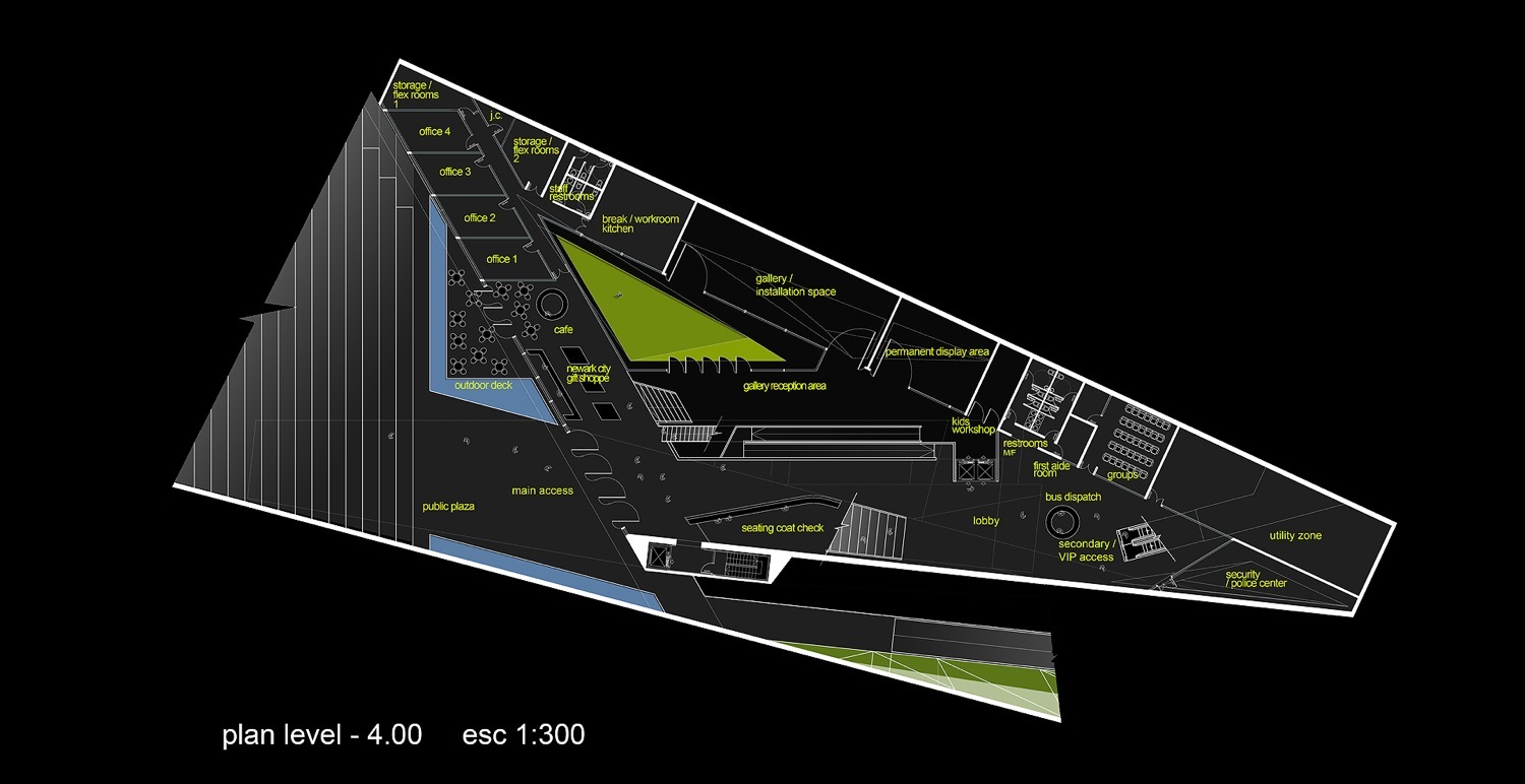 Gallery of Newark Visitors Center ORIGA[MIX] / Influx_Studio - 7