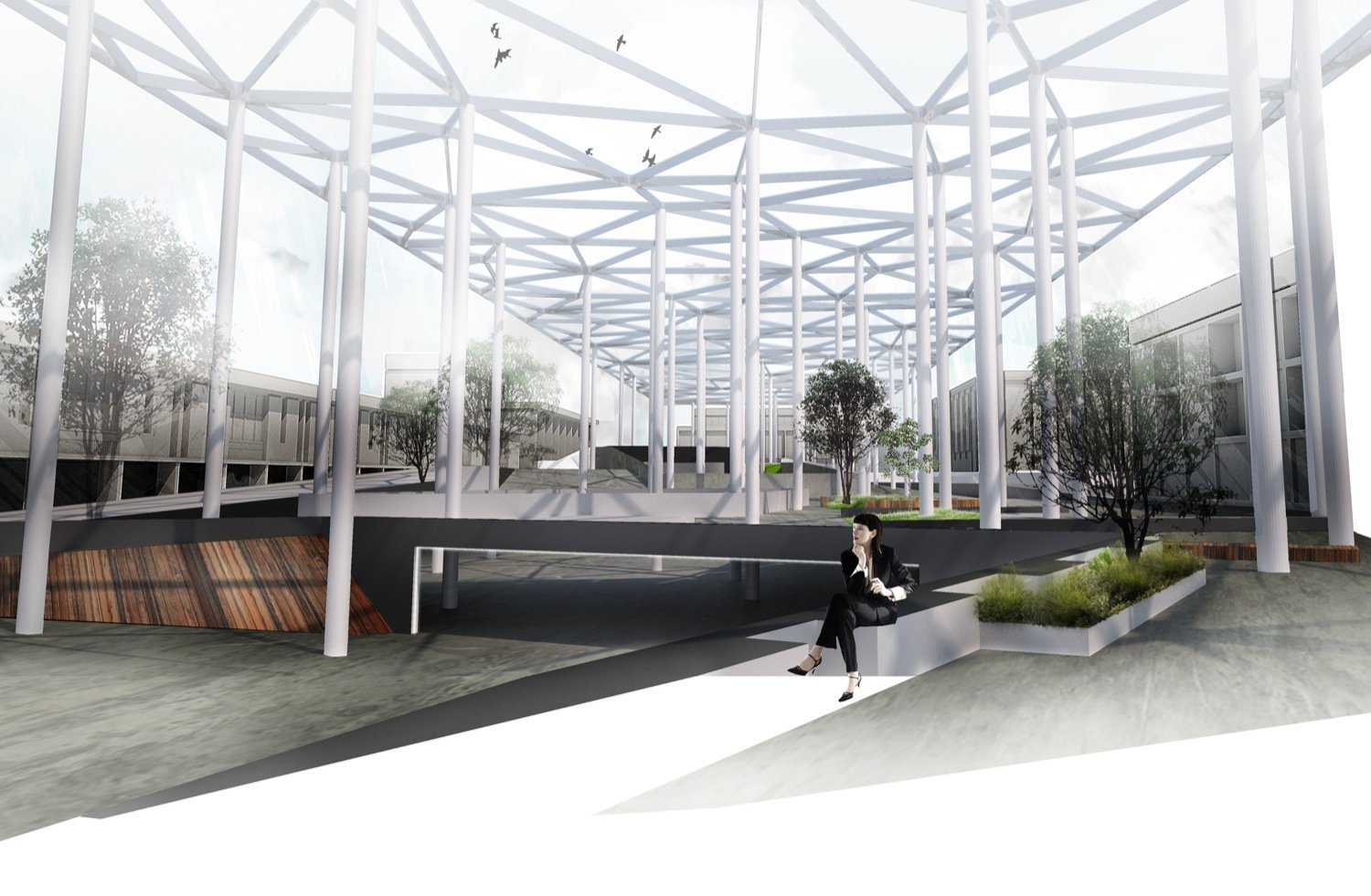 Gallery of Campus Design Ideas Competition proposal - 7