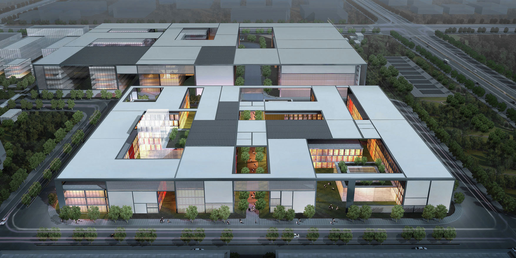 Gallery of Nano-Polis: Nanotech Research and Development Park / Henn ...