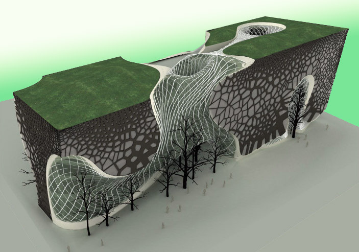 Gallery of Library in Kharkiv / Roman Pomazan and Eugene Vashchenko - 9