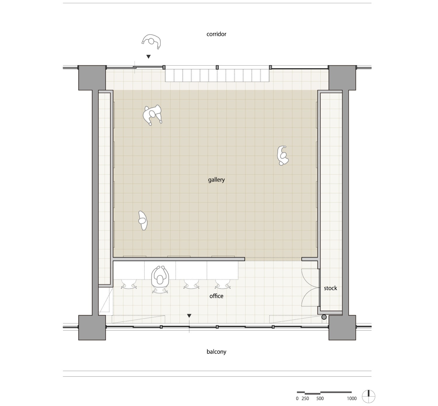 Gallery of +81 Gallery + Lab / Upsetters Architects - 9