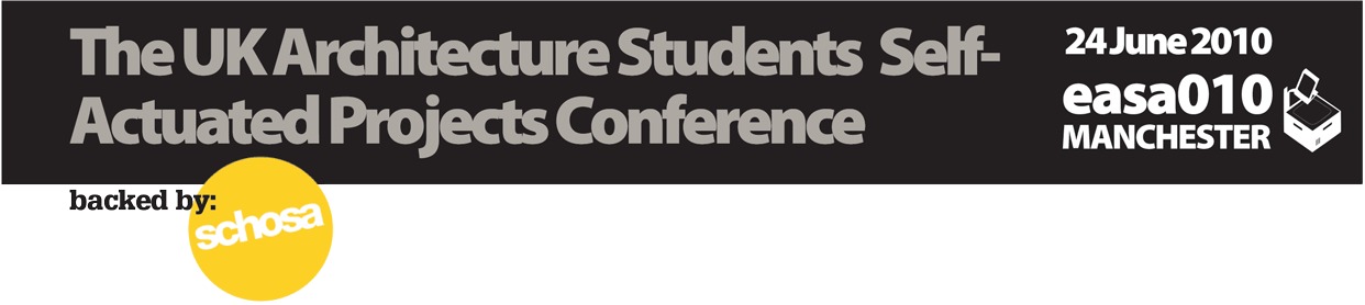 The UK Architecture Students Self-Actuated Projects Conference | ArchDaily