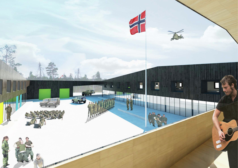 Gallery of Military Base / A-lab - 7