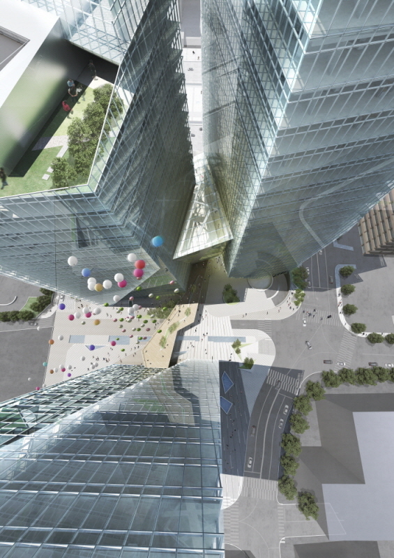 Gallery of KT Landmark Tower / Studio Daniel Liebeskind + G.Lab* by Gansam Architects & Partners - 4