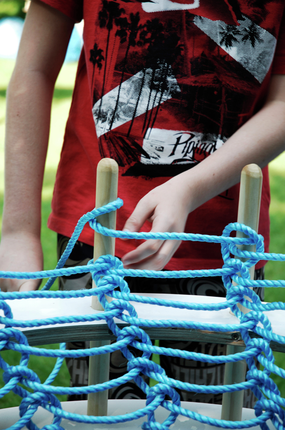 Gallery of Giant Knitting Nancy / Superblue Design - 4