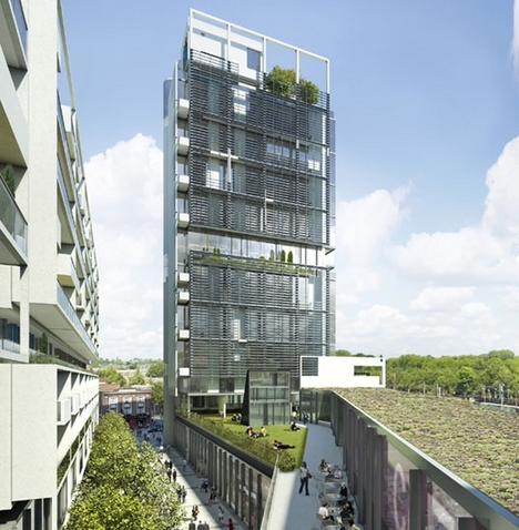 Benson & Forsyth wins competition to design Islington towers | ArchDaily