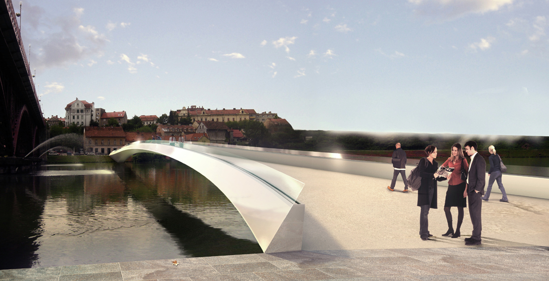 Footbridge in Maribor / Arhitektura d.o.o. | ArchDaily