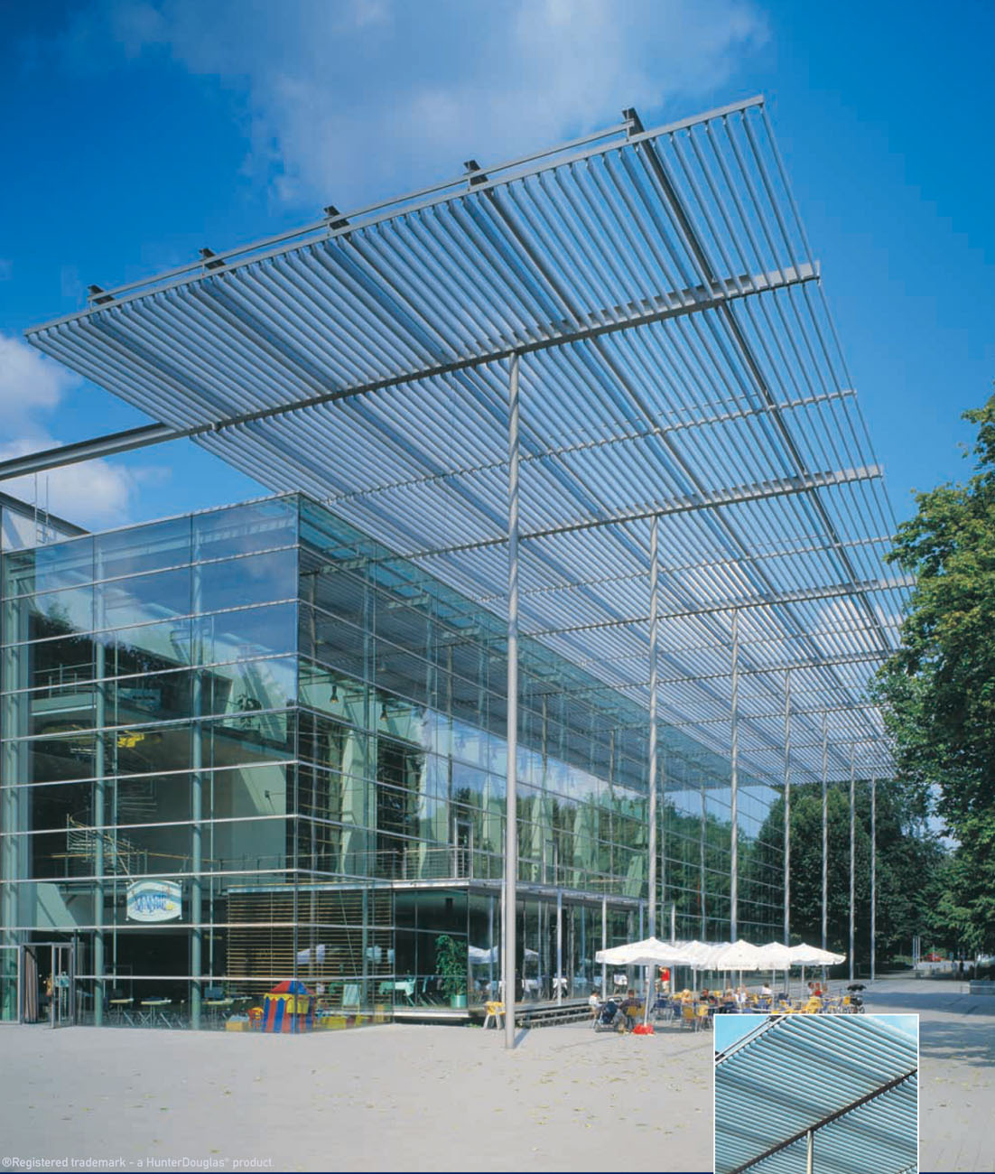 Gallery of Nysan Aerofoil Louvers / Hunter Douglas Contract - 18